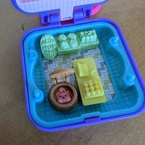 Mattel | Toys | Polly Pocket Tiny Places Farmers Market With Cat Cash ...